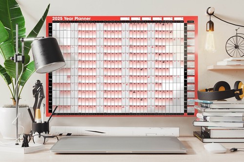 2026 Wall Planner Double Sided A1 Holiday Planner Year Calendar Pen ...