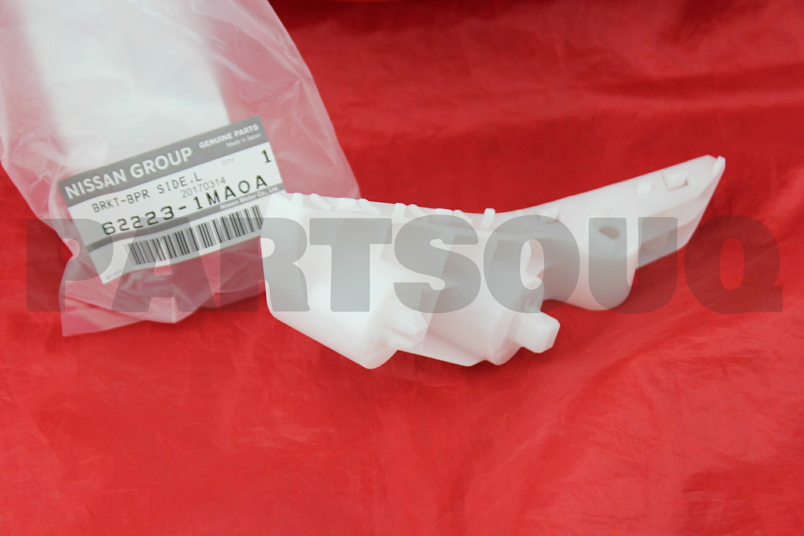 622231MA0A Genuine Nissan BRACKET-FRONT BUMPER SIDE,LH 62223-1MA0A | eBay