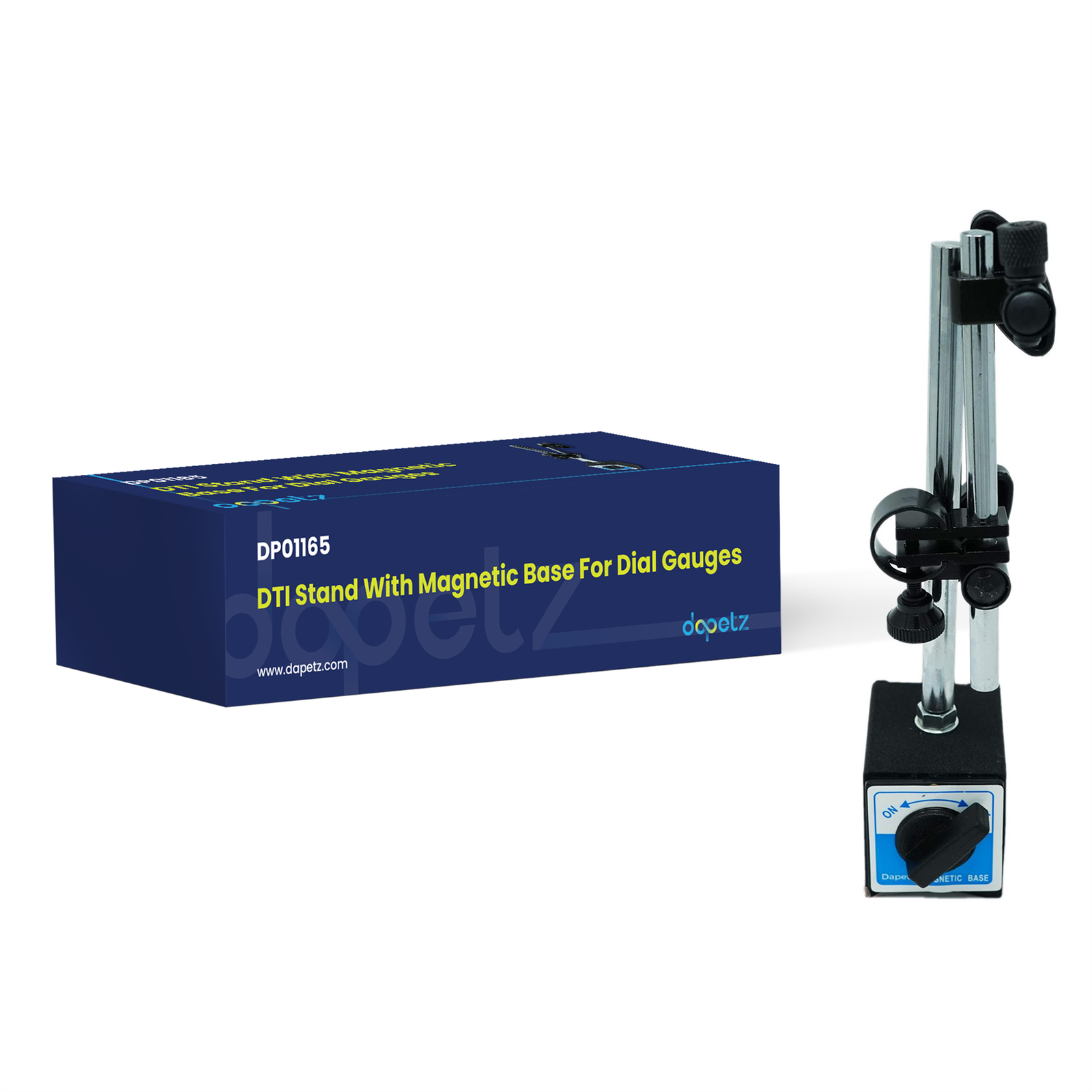 Adjustable Magnetic Base DTI Stand for Dial Gauge Engineering ...