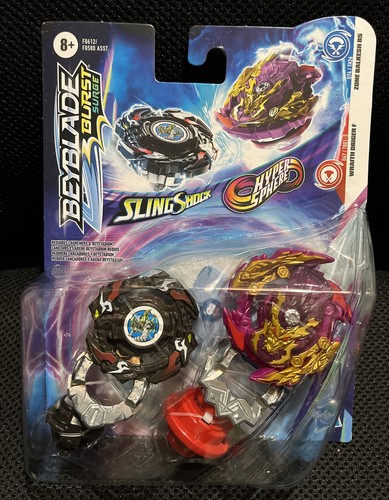 BEYBLADE 2Pk WRAITH DRIGER F AND ZONE BALKESH B5 | eBay