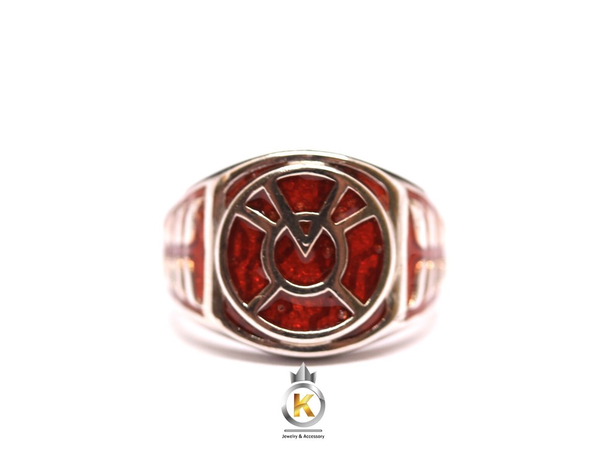 Orange Lantern Ring