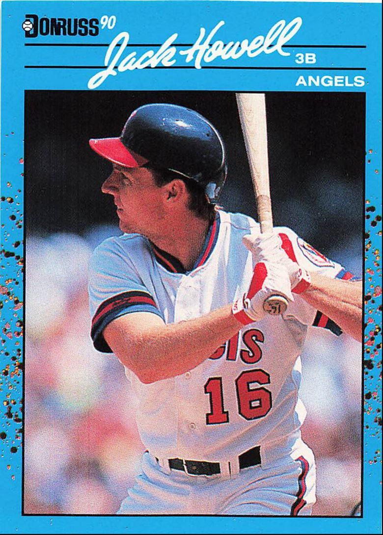 1990 Donruss Best of the AL Jack Howell California Angels #45 | eBay