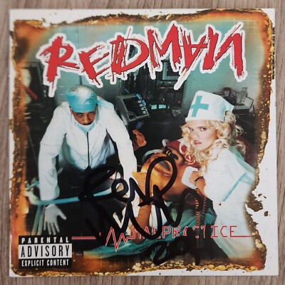Redman Signed Malpractice CD Booklet Rap Hip Hop LEGEND RAD | eBay