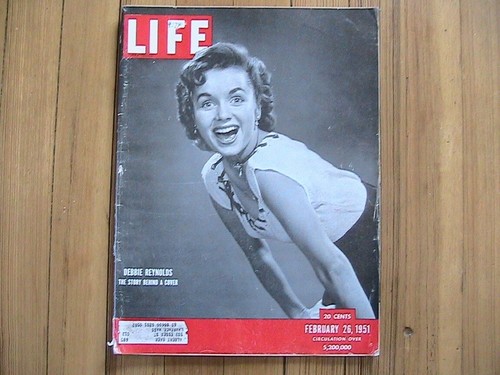 LIFE MAGAZINE FEBRUARY 26 1951 DEBBIE REYNOLDS / JANET LEIGH | eBay