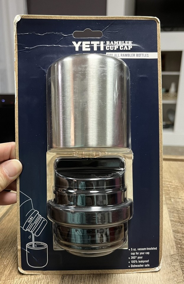 YETI Rambler Cup Cap Fits All Rambler Bottles New Sealed 888830021910 ...