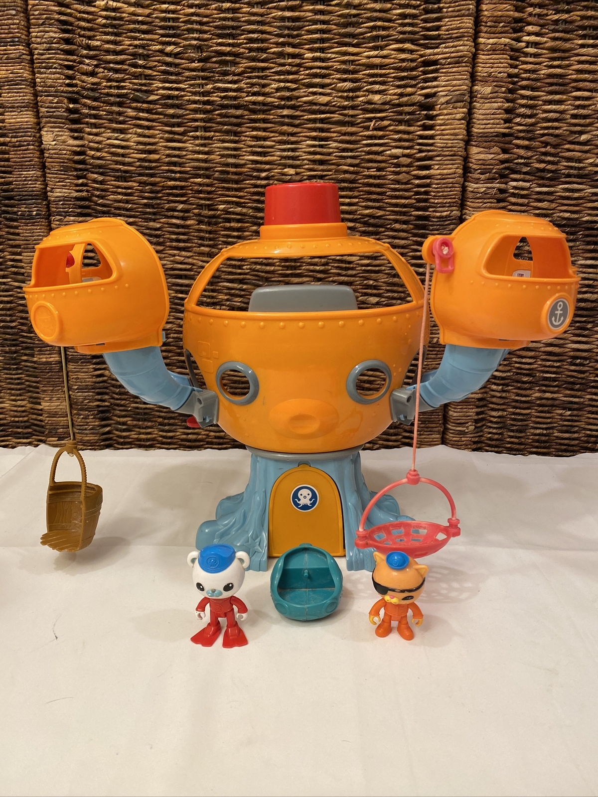 Fisher Price Octonauts Octopod Headquarters Toy Set Incomplete - READ ...