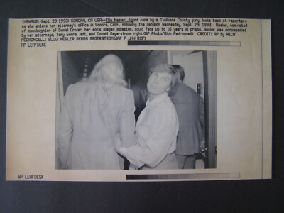 AP Wire Press Photo 1993 Ellie Nesler convicted of Murder of Daniel ...