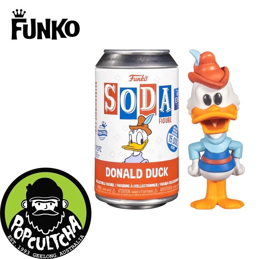 Disney - Donald Duck SODA Vinyl Figure in Collector Can (International ...