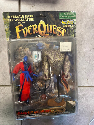 EverQuest Ruins of Kunark Dark Elf Magician Action Figure Toy Vault ...