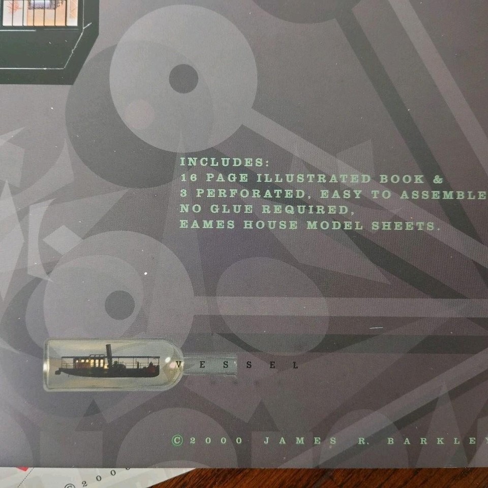 Eames House Charles & Ray Eames Book 3D Model James Barkley Design ...