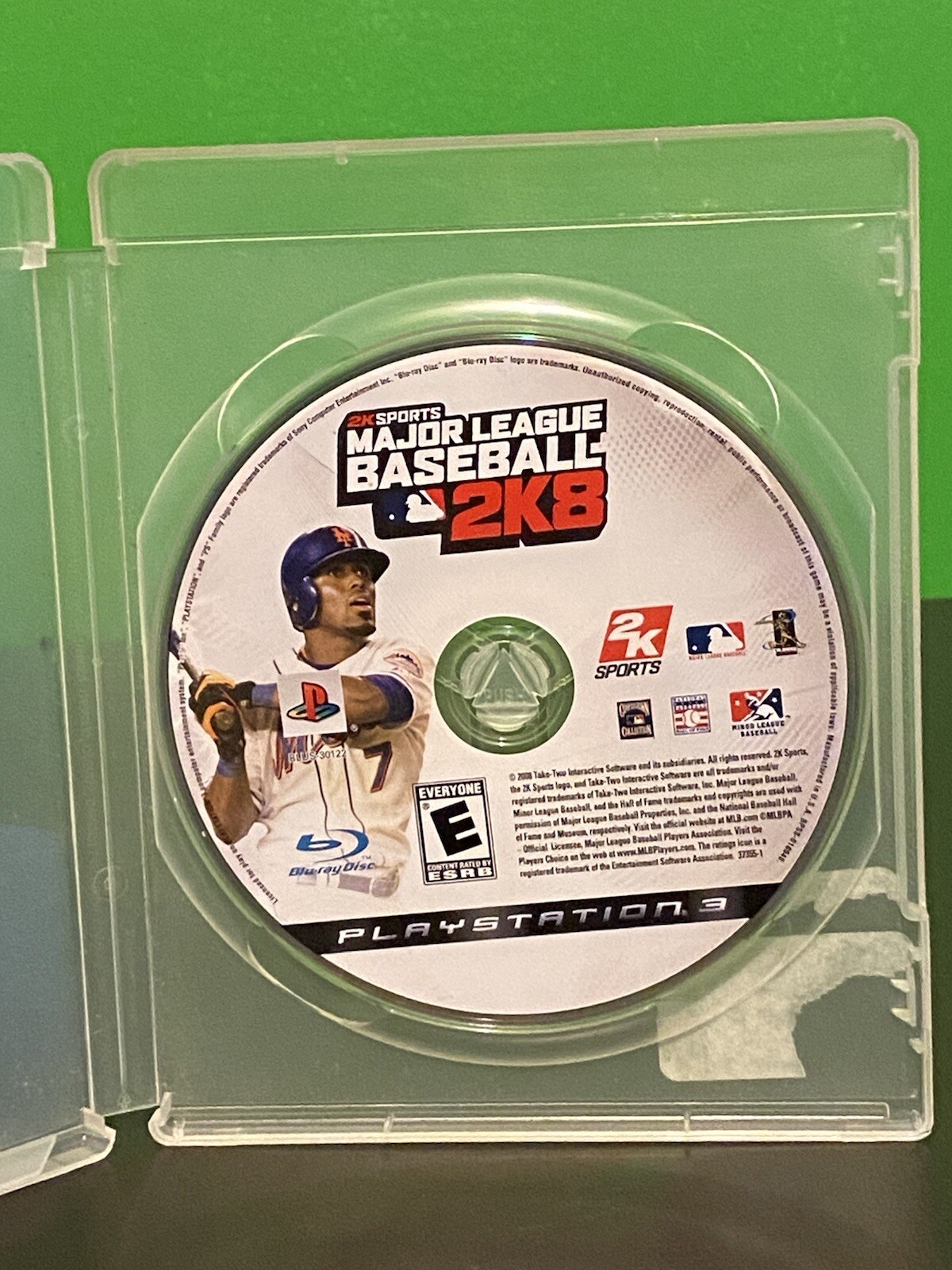 Major League Baseball 2K8 (PlayStation 3 PS3) - DISC ONLY Media mail ...