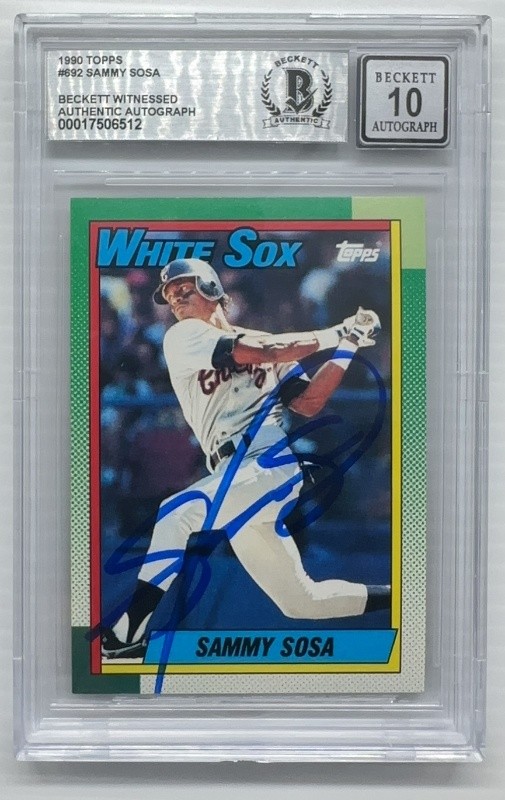 Sammy Sosa 1990 Topps #692 Base Price Guide - Sports Card Investor