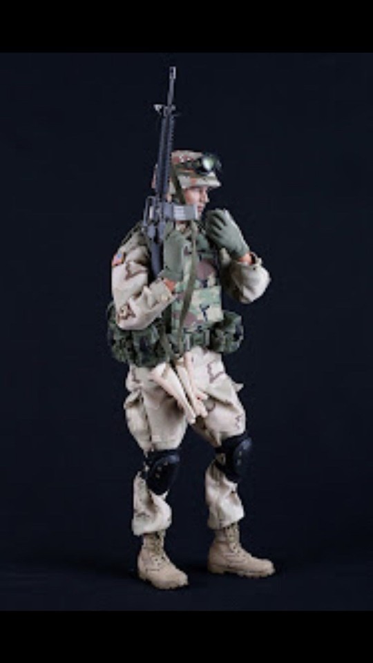 1/6 DAM Toys Chalk Leader 75TH Ranger TASK FORCE RANGER Op.Gothic ...