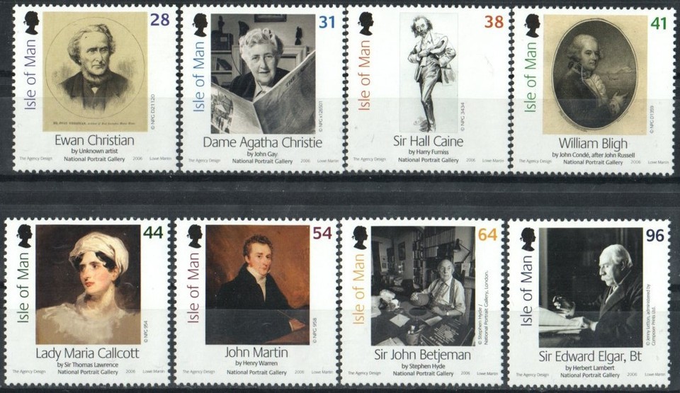 Great Britain-Man Stamp 1163-1170 - National Gallery portraits | eBay