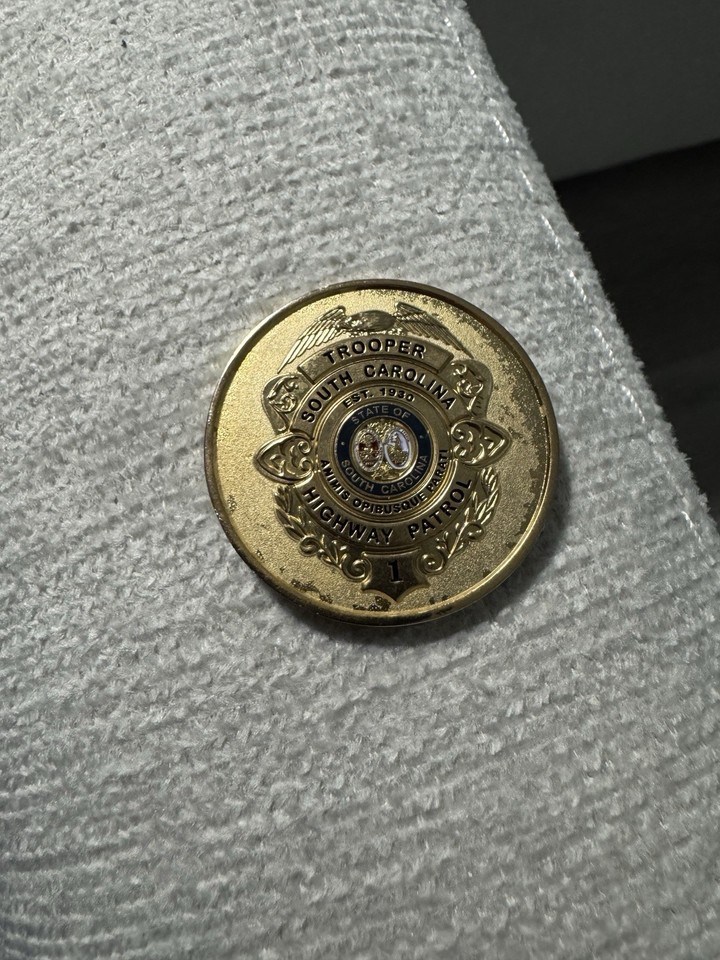 south carolina highway patrol challenge coin | eBay