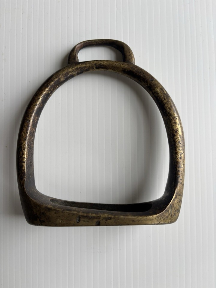 Single Civil War CONFEDERATE BRASS STIRRUP. | eBay