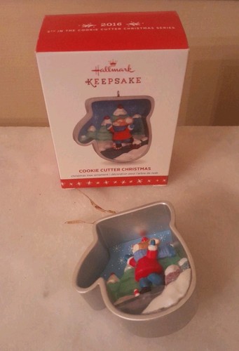 Cookie Cutter Christmas Mitten 2016 Mouse Hallmark Ornament in box 5th in Series 763795065387| eBay