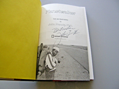 Planet Walker John Francis Ph.D. Signed Ed HC Ecology Environment ...