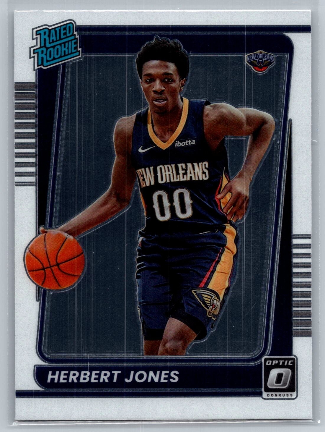 Herbert Jones 2021 Panini Donruss Optic Rated Rookie # 157 RC New ...