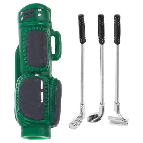 4 Pcs Mini Golf Clubs Children Toys Miniature Novelty Scene Model | eBay