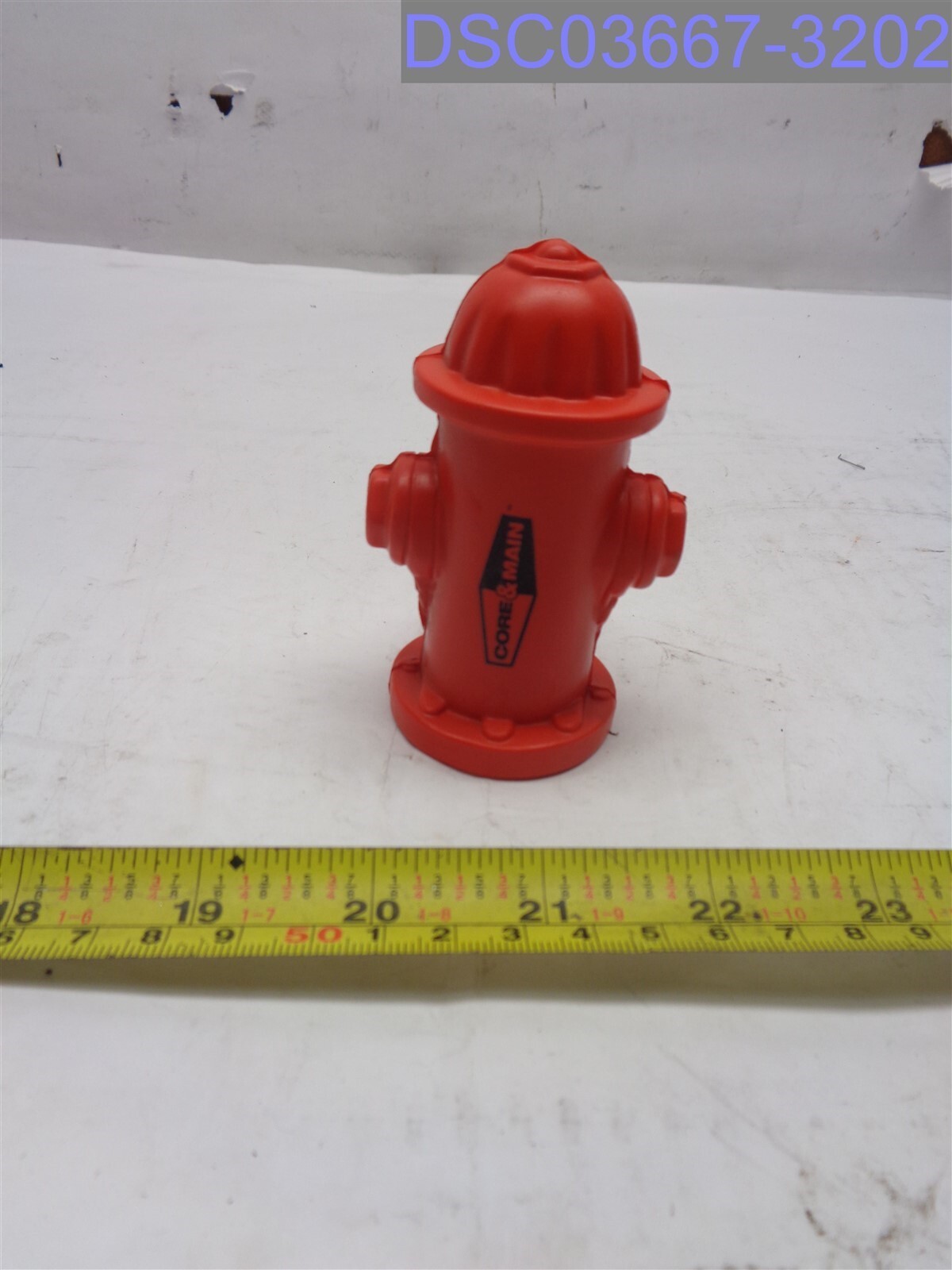 Lot of 50 Core&Main Stress Relief Squeezable Foam Red Fire Hydrant | eBay
