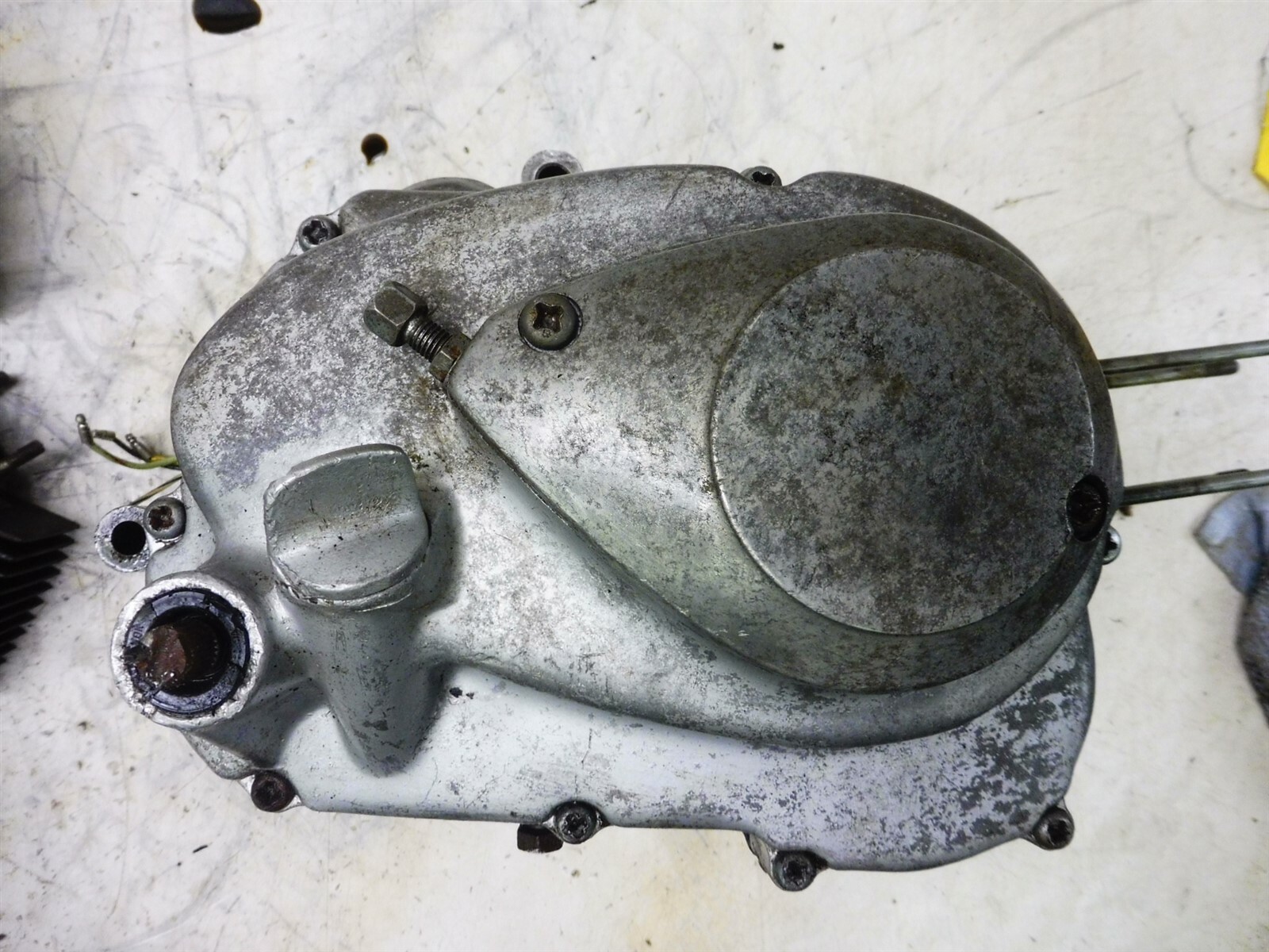 Early 1960's Honda C110 Super Sports Cub 50 HM543-1" Engine for parts ...