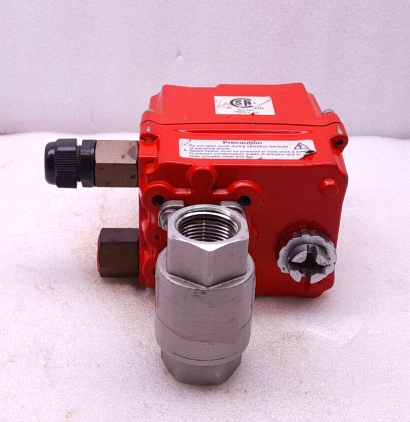 Triac WE-500 Electric Actuator 2 Position Control 115VAC 1Ph 500 In-Lbs ...