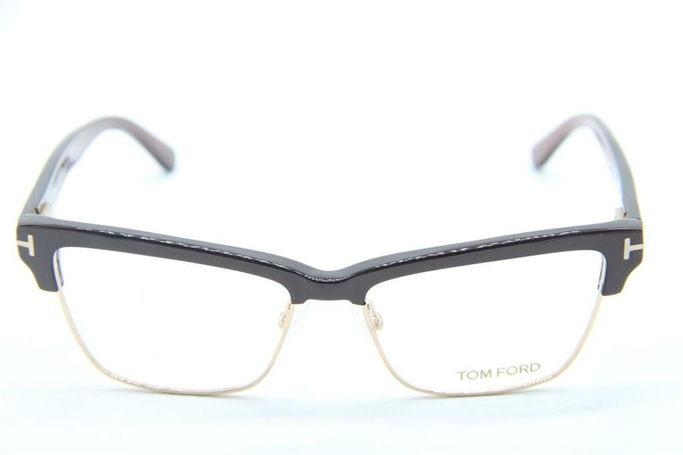 NEW TOM FORD TF 5464 048 PURPLE GOLD AUTHENTIC EYEGLASSES TF5464 53-15 ...