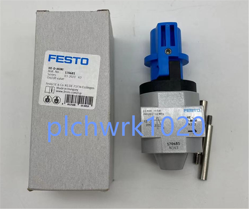 1 PCS NEW IN BOX FESTO switching valve HE-D-MINI safety start valve ...