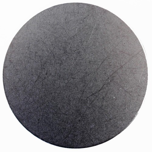 2 3/4" Dia Flat Metal Plate Disc Round .0478" Thickness STEEL 18 gauge ...