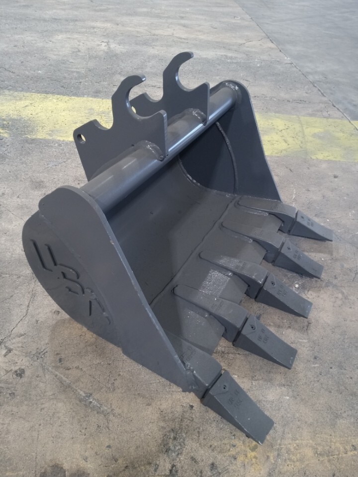New 24 Inch Excavator Bucket Fits Kubota U17 Quick Attach USA ...