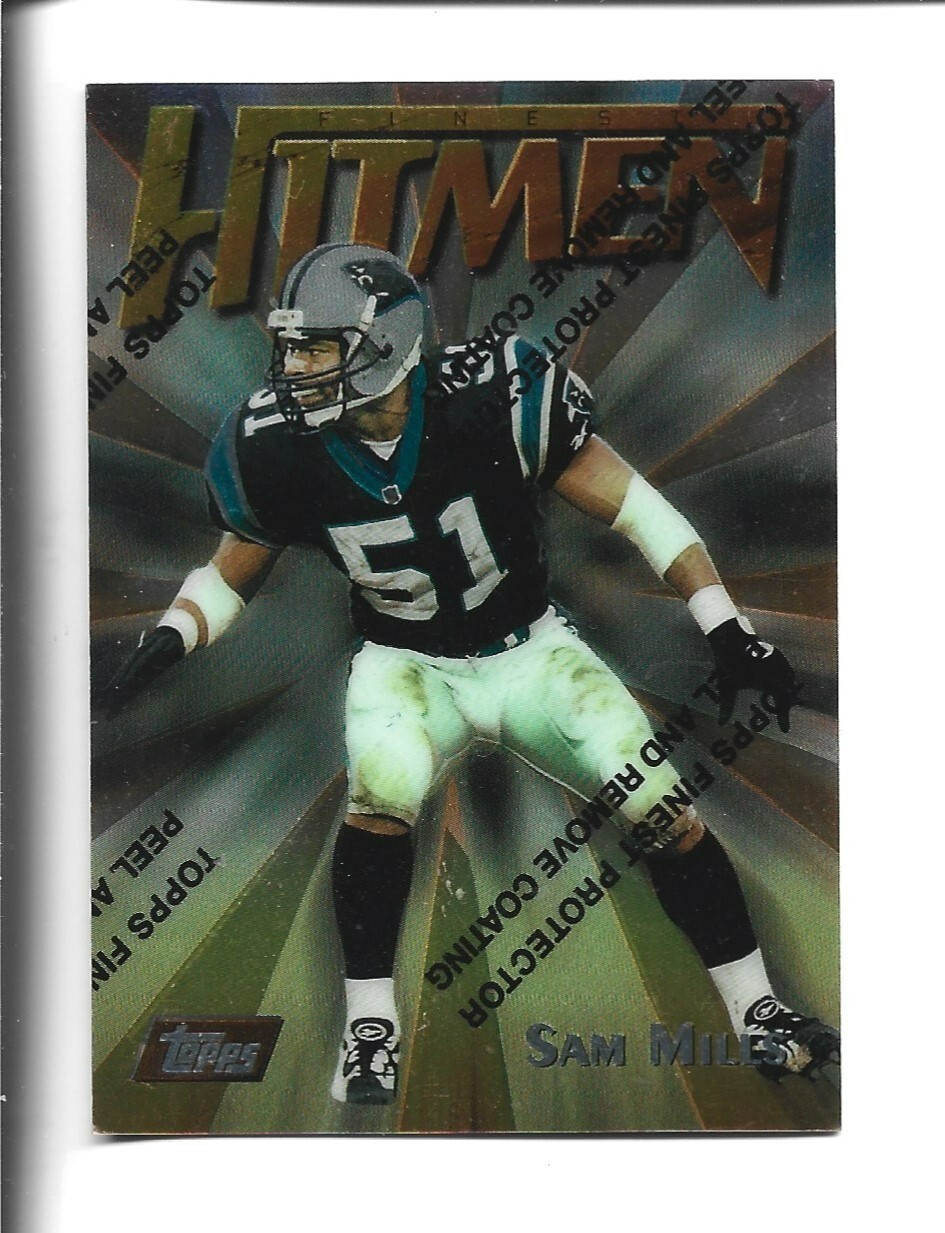 1997 Topps Finest Hitmen #45 Sam Mills card, New Orleans Saints HOF | eBay