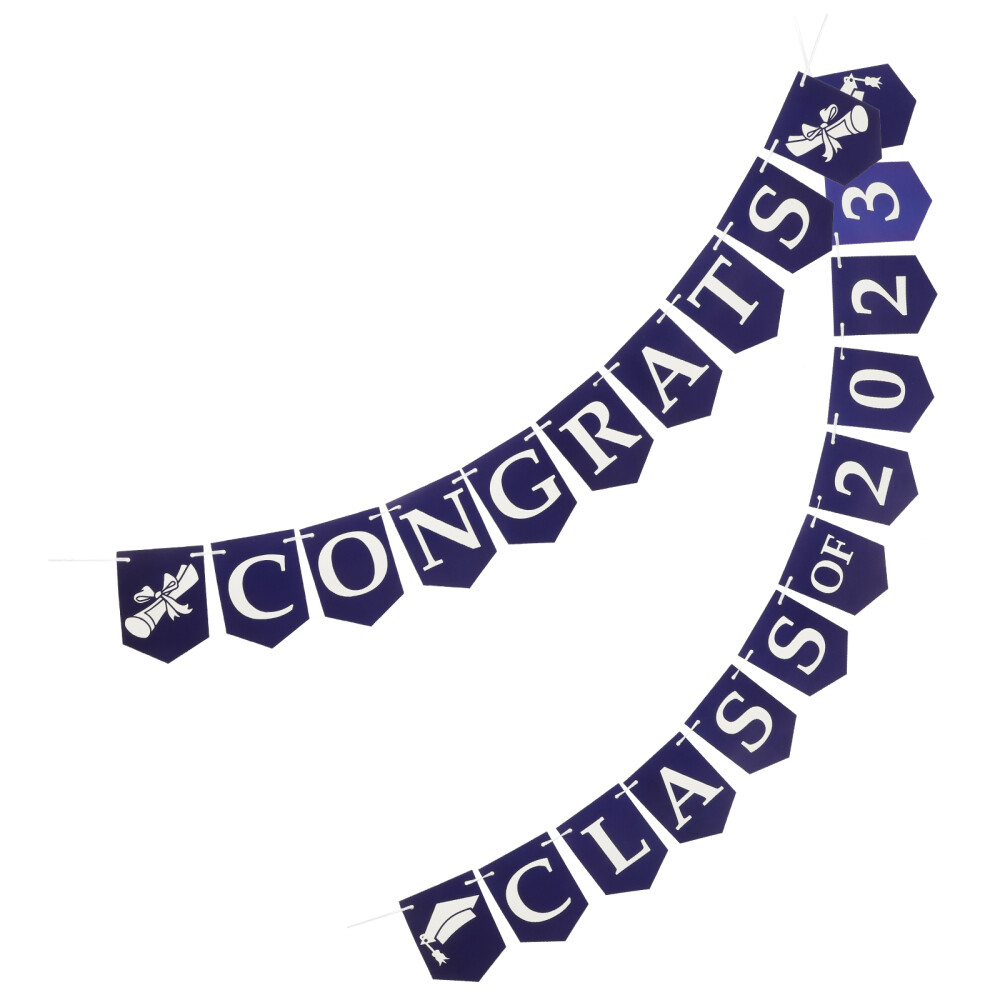 Congratulation Grad Garlands 2023 Graduation Latte Art The Banner ...