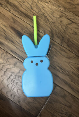 Easter PEEPS Blue Tumbler Cup w/Lid and Straw 14 oz by Zak! Designs ...