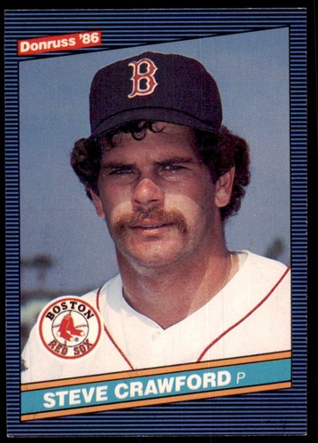 1986 Donruss Steve Crawford Baseball Cards #416 | eBay