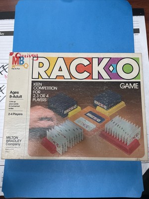 Vintage Racko Card Game Milton Bradley 1982 2 to 4 Players | eBay