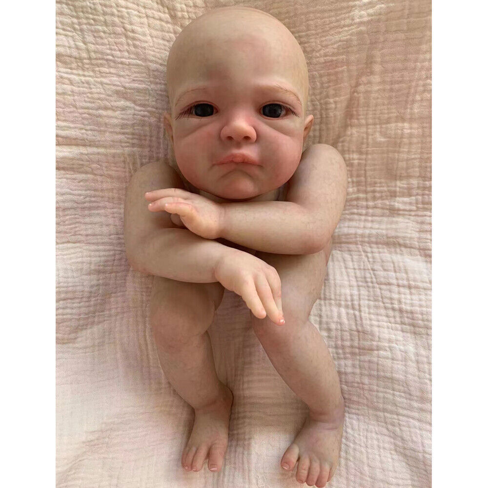 Artist Painted Reborn Doll Kit August Awake Unassembled DIY Body Part ...