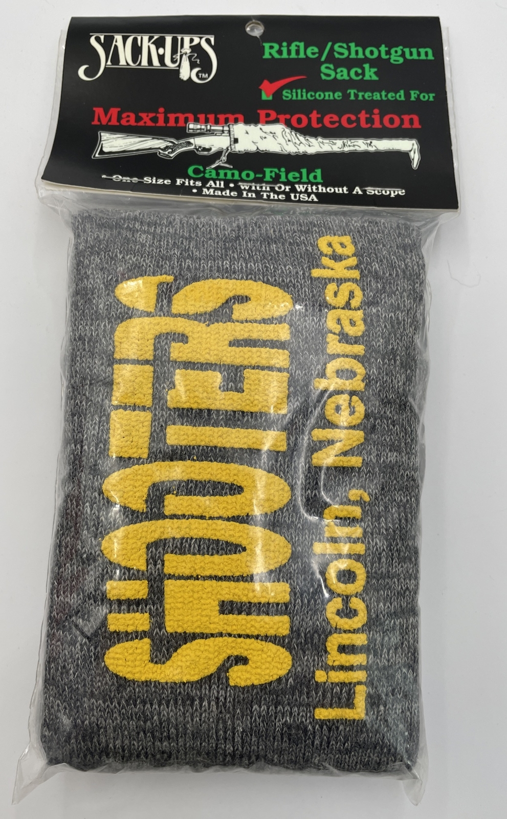 Sack Ups Gray Rifle Shotgun Sack Cover Model 100 Shooters Lincoln NE 52 ...