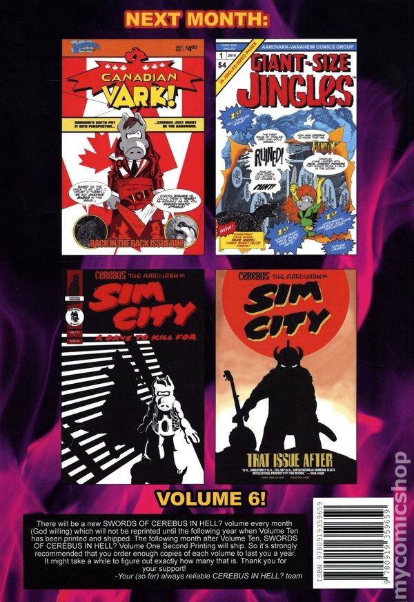 Swords of Cerebus In Hell TPB #5A-1ST NM 2021 Stock Image | eBay