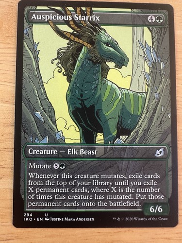 Auspicious Starrix (294) Showcase Ikoria: Lair of Behemoths IKO MTG ...