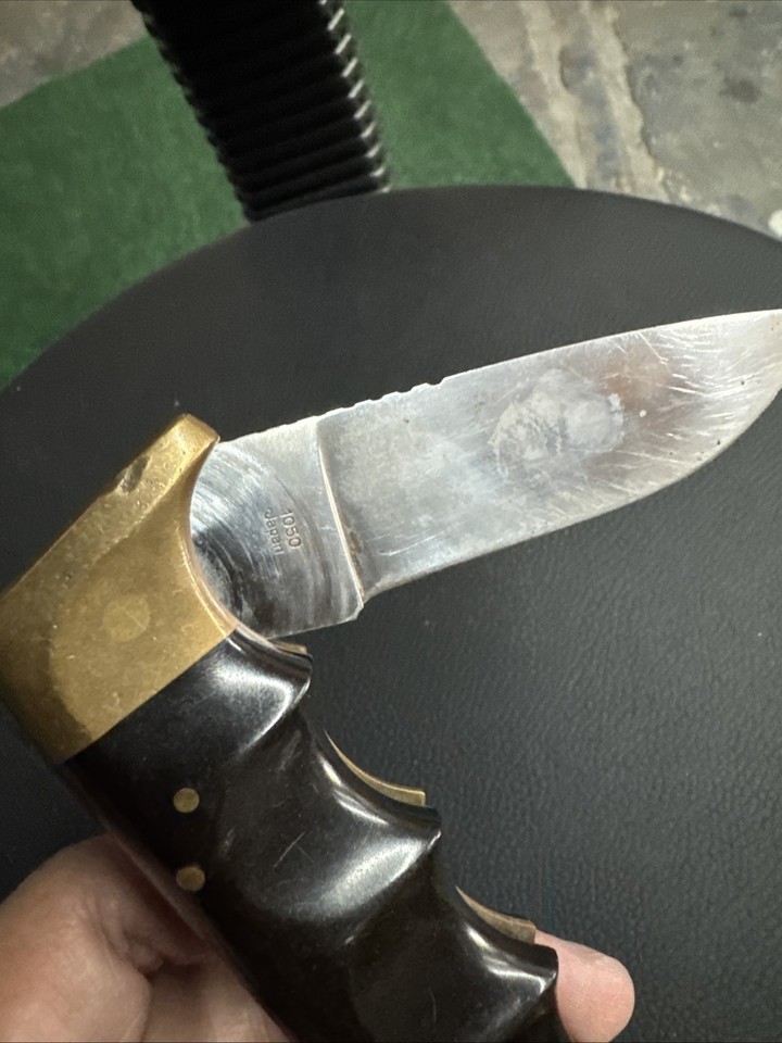 KERSHAW Folding Field Knife Japan 1050- READ- DOES NOT LOCK OUT | eBay