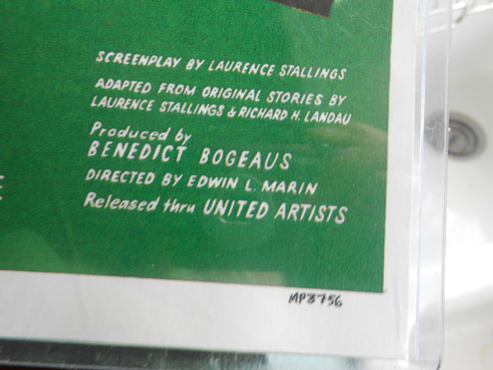 1947 Movie Poster "Christmas Eve" George Raft Joan Blondell Randolf ...