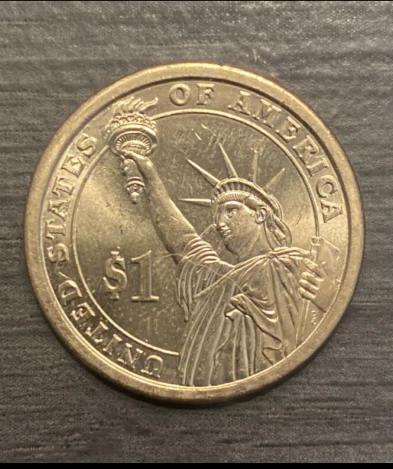 *VINTAGE* RARE JOHN ADAMS 1797-1801 2007 D ONE DOLLAR COIN E PLURIBUS ...