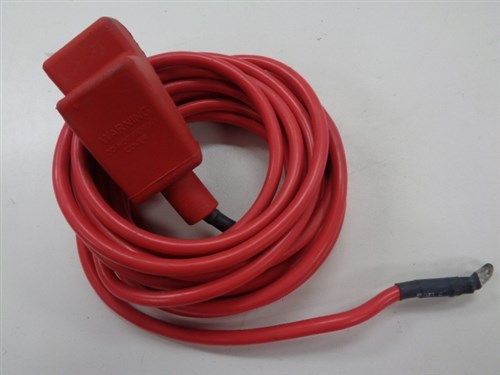 6 AWG GAUGE RED ELECTRICAL WIRE CABLE RUBBER BOOT FUSE & BRACKET 20' FT ...