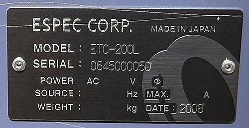 Espec ETC-200L Thermal Chuck System for Probe Station/Prober *NO CHUCK ...