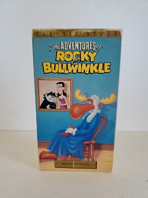 The Adventures Of Rocky And Bullwinkle Vol 7 Whistler's Moose VHS ...