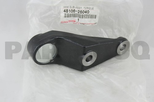 4810626040 Genuine Toyota ARM, FRONT SUSPENSION TORQUE, RH/LH 48106 ...