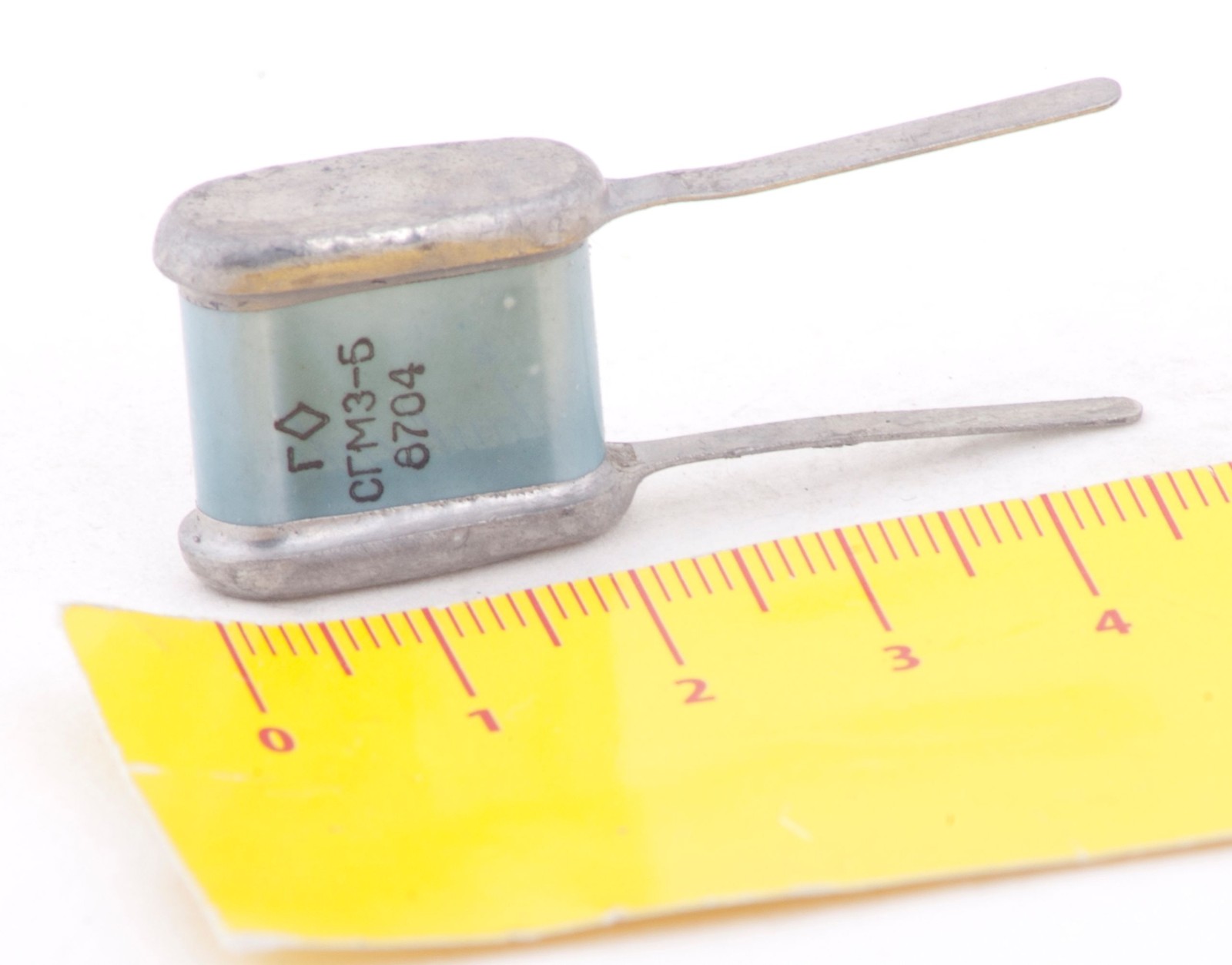 6000 pF 350 V 1 % LOT OF 2 RUSSIAN SILVER-MICA CAPACITORS SGMZ-B СГМЗ-Б ...