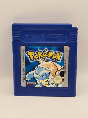 Pokemon Blue Version 100% Original Cartridge | eBay