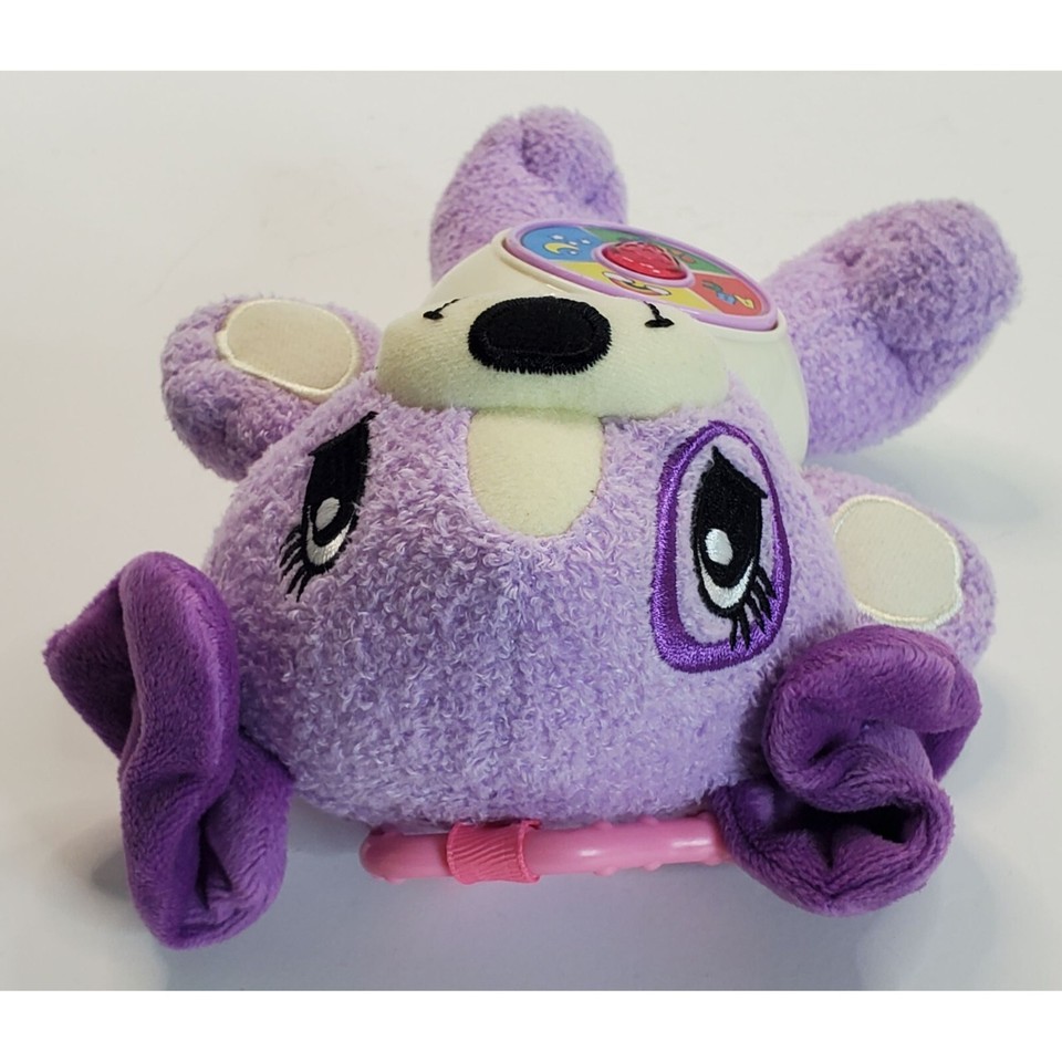 LeapFrog Sing and Snuggle Violet Plush Toy Small 7" Talking Clip On ...